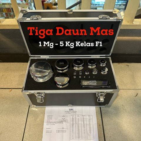 Jual Batu Timbangan 1 Mg - 5 Kg Kelas F1 / Anak Timbangan 1 Mg - 5 Kg F1 | Shopee Indonesia