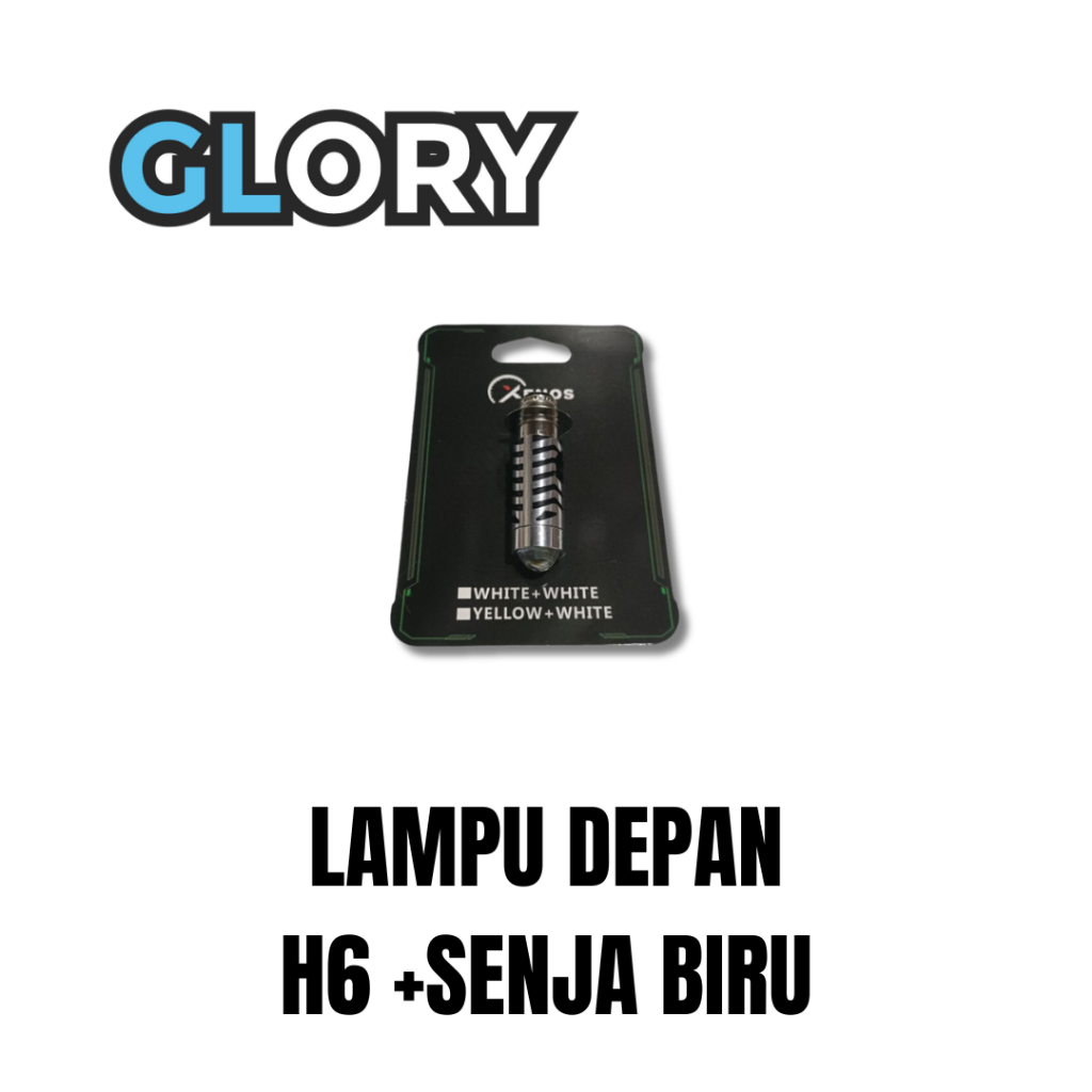 Jual LAMPU LED MOTOR H6 LASER 2 WARNA | LED H6 LASER MOTOR UNIVERSAL ...