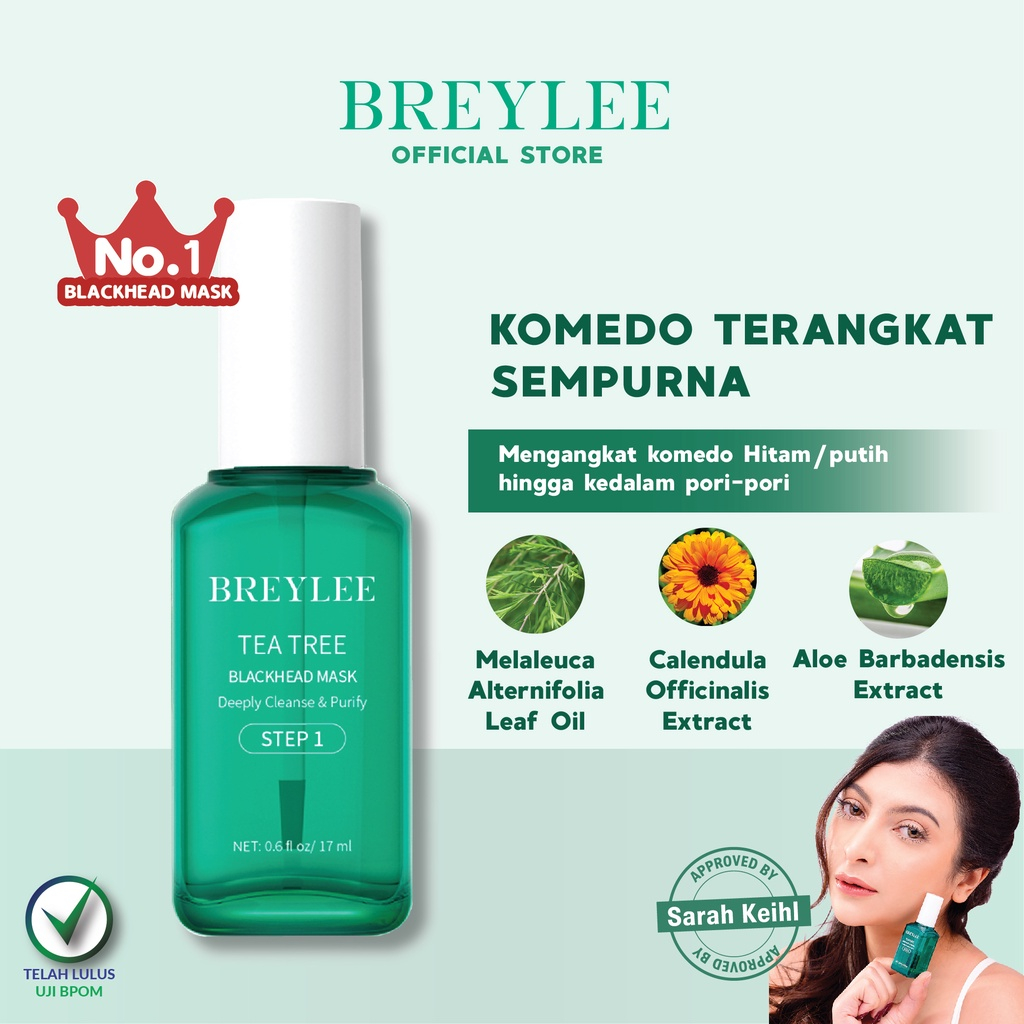 Jual Breylee Blackhead Removal Mask Step 1 Free 100 Lembar Peaper ...