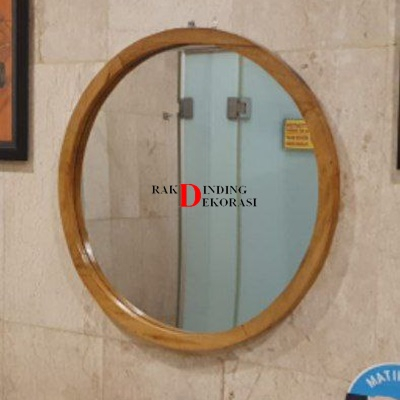 Jual Cermin Lis Kayu Dinding Bingkai Frame Kayu Bulat Capsul Kapsul ...