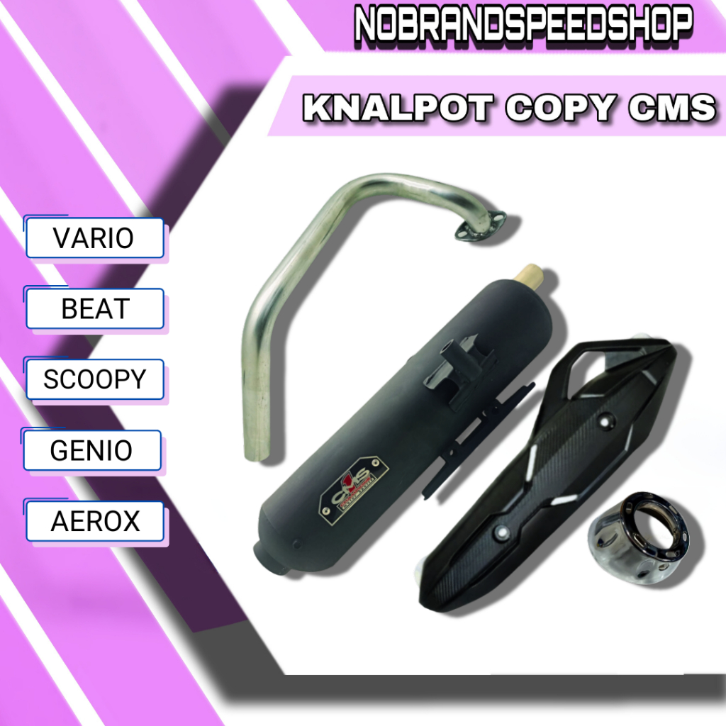 Jual KNALPOT CMS VARIO KNALPOT CMS BEAT KNALPOT CMS AEROX KNALPOT VARIO ...
