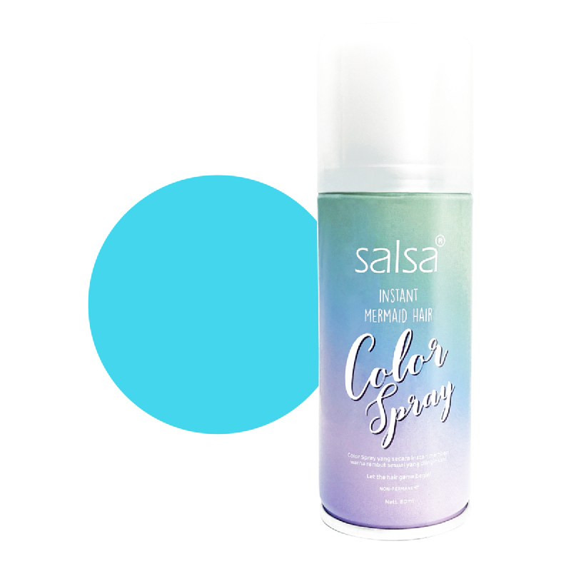Jual SALSA Instant Mermaid Hair Color Spray Semir Rambut Temporary 80ml ...
