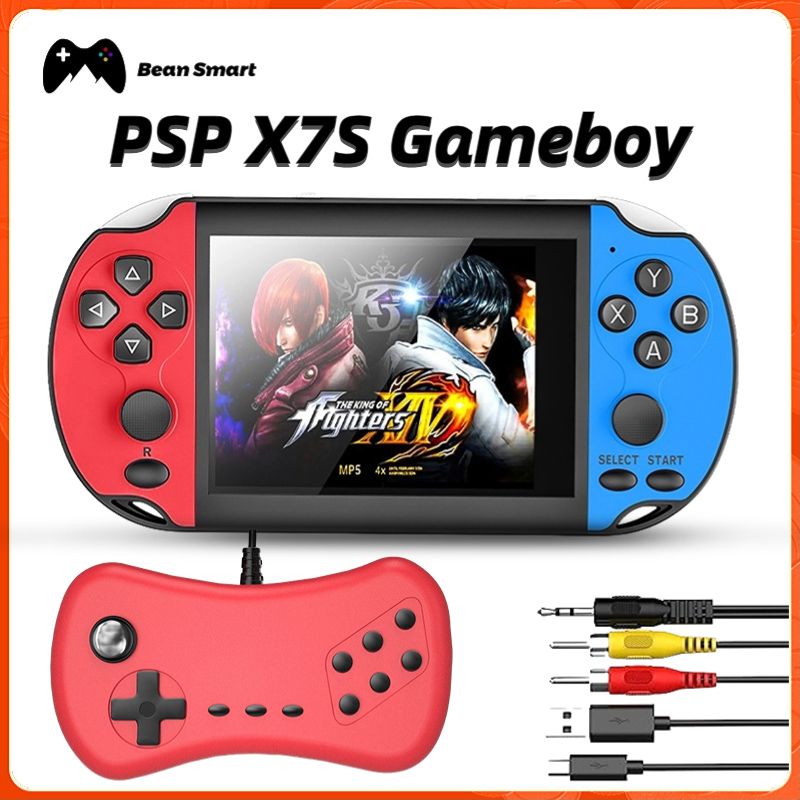 Jual Bean Smart Gameboy Konsol Game PSP X7S Screen Besar 3.5 Inch 8G | Shopee Indonesia