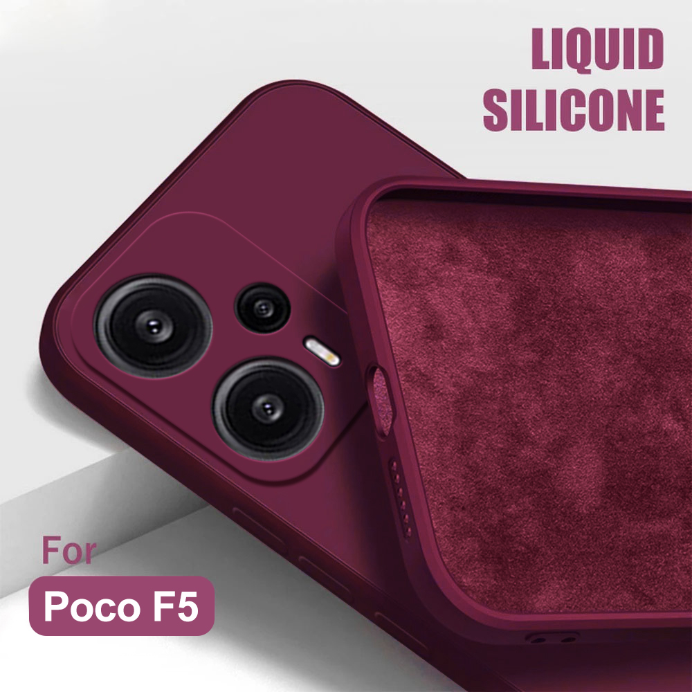 Jual Original Liquid Silicone Case POCO F5 Softcase | Shopee Indonesia