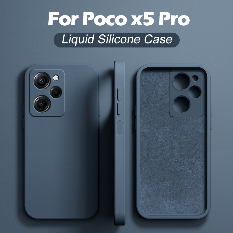 Jual Original Liquid Silicone Case POCO X5 PRO 5G Softcase | Shopee ...