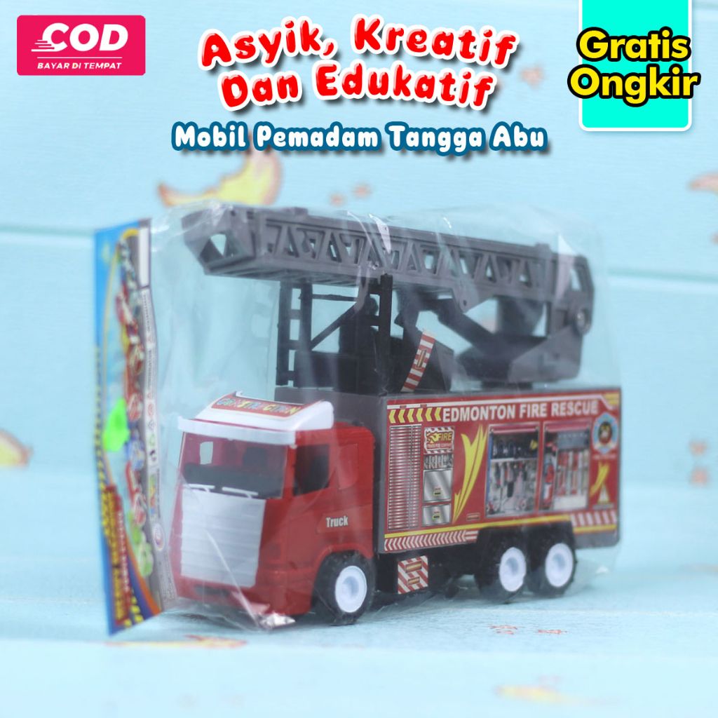 Jual Mainan Mobil Truk Pemadam Kebakaran Murah Anak Laki Laki Cowok ...
