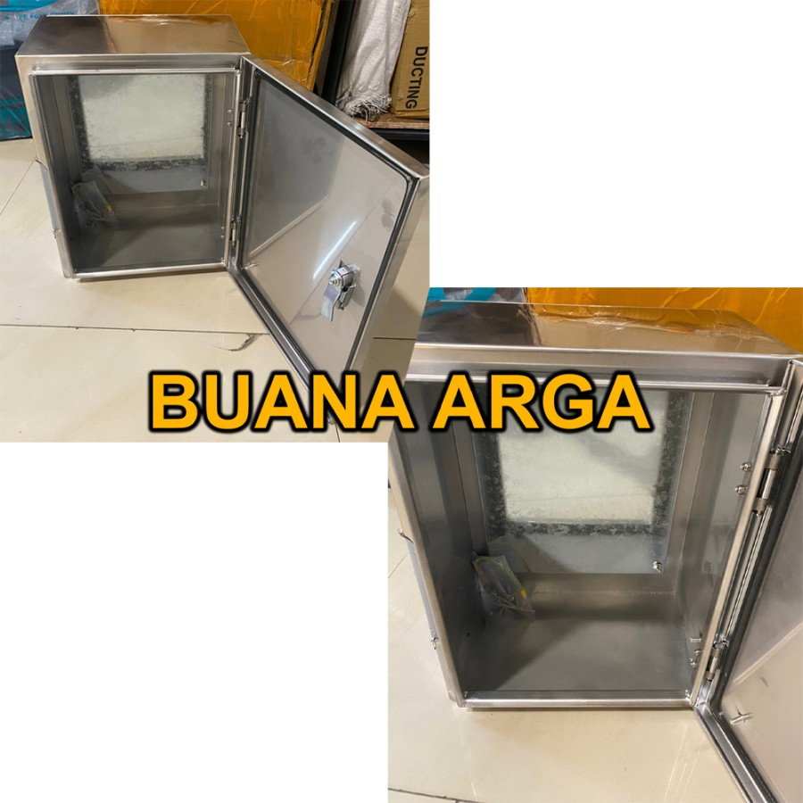 Jual Box Panel Stainless Steel FORT Indoor IP55 40 x 30 x 20 cm Plat 1 ...
