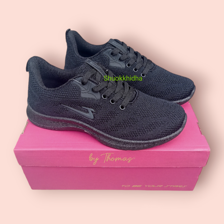 Jual Sepatu THOMAS L-716 original sneaker anak sekolah smp sma rajut ...