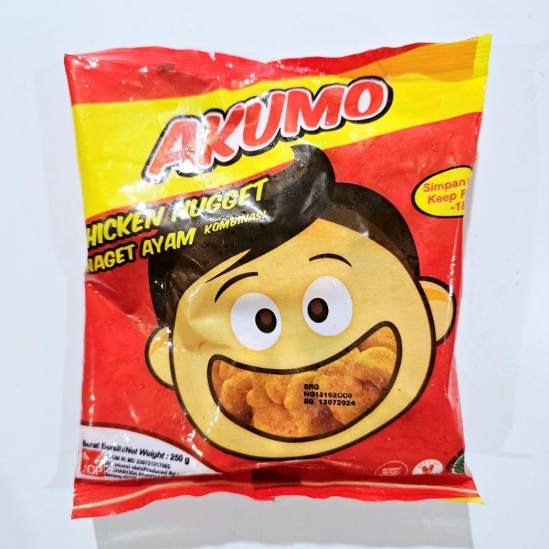 Jual AKUMO nugget ayam 250gr | Shopee Indonesia