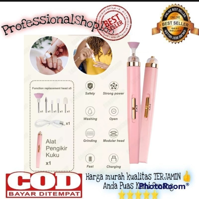 Jual PS - Alat Kikir Kuku 5in1 Elektrik Portable / Alat Manicure ...