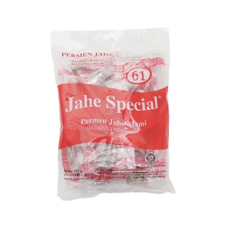 Jual Permen Jahe Spesial 61 125 g / Pack | Shopee Indonesia