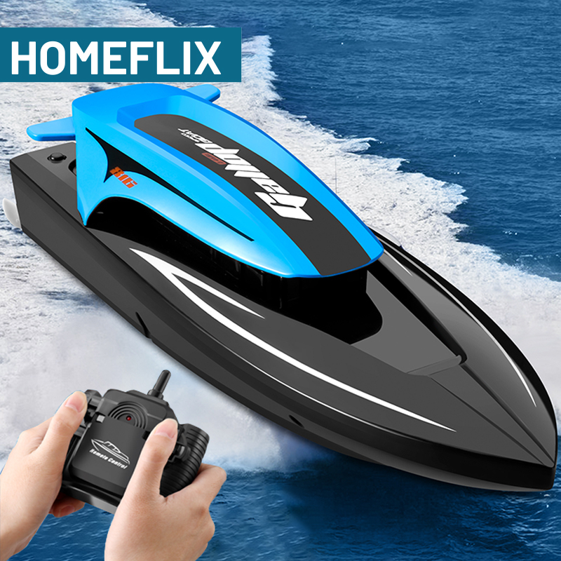 Jual Mainan Remote Control Speed Boat Perahu Rc Kapal 2.4GHz 20km/h ...