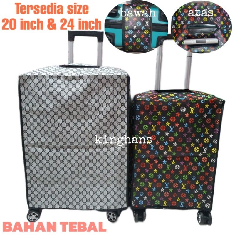 Jual Sarung koper waterproof size 20 & 24 inch | Shopee Indonesia