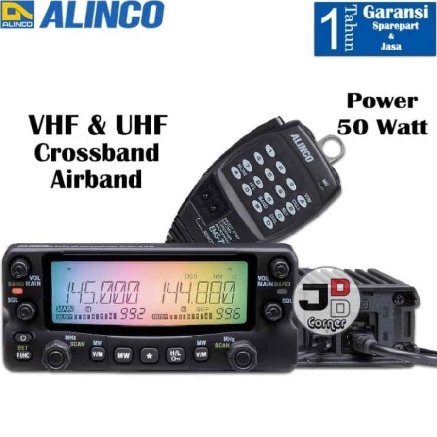 Jual Radio Rig Alinco Dr-735 Dual Band Radio Ori | Shopee Indonesia