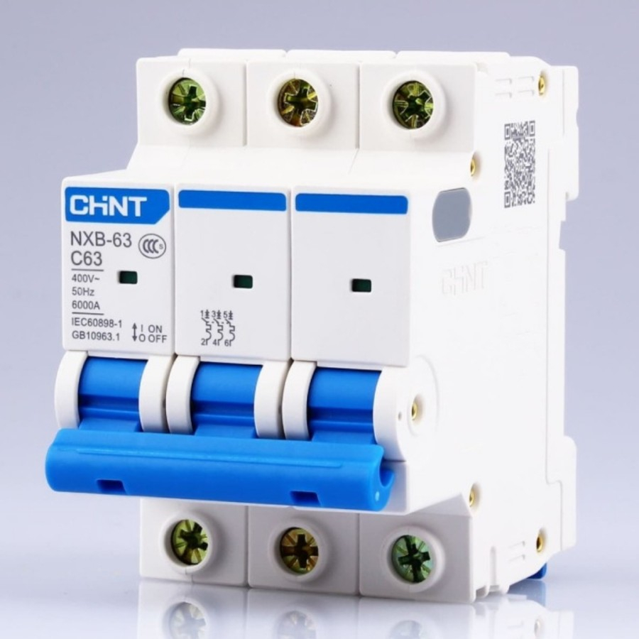 Jual MCB Chint NXB-63 3P 1A 2A 4A 6A 10A 16A 20A 25A 32A 40A 50A 63A - 20A | Shopee Indonesia