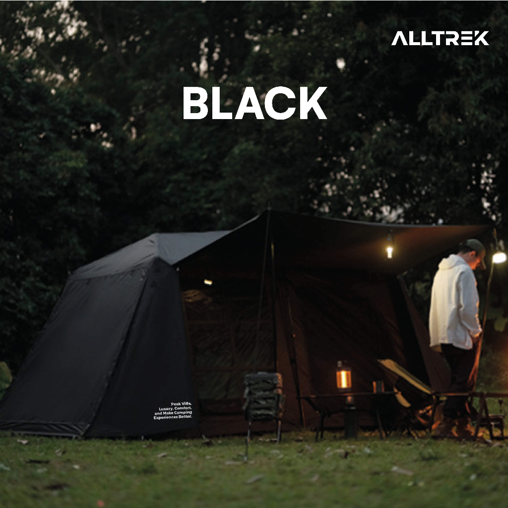 Jual ALLTREK Tenda Otomatis PEAK VILLA Camping Glamping Luxury Double ...