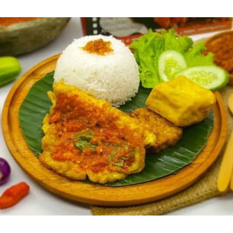 Jual NASI TELOR PENYET Paket Komplit(2Telor Dadar) | Shopee Indonesia