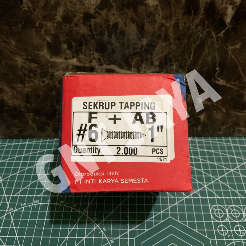 Jual Skrup philip wilson Fab 6 x 1" ( 2,5cm ) | Shopee Indonesia