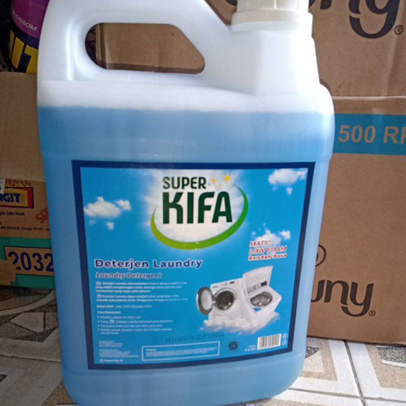 Jual [4 LITER] KIFA DETERGEN CAIR / KIFA DETERJEN LIQUID / DETERJEN ...