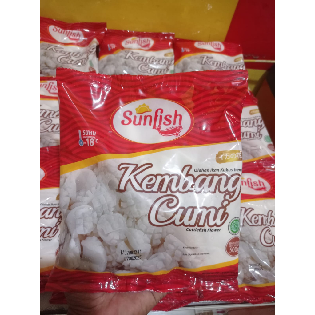 Jual SUNFISH Kembang Cumi 500 gr | Shopee Indonesia