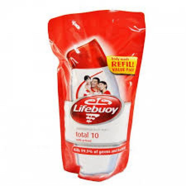 Jual ANEKA BODY WASH SABUN MANDI REFILL LIFEBUOY BW TOTAL 10 REFF 825ML ...