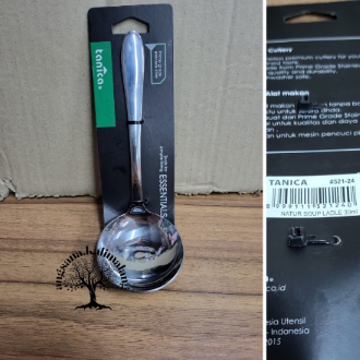 Jual Tanica Sendok sayur / serving spoon 521-24 Stainless Steel Tanica | Shopee Indonesia