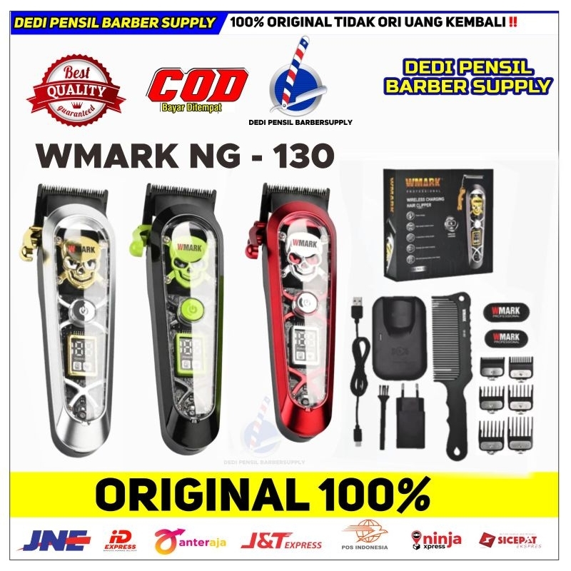 Jual WMARK NG - 130 HAIR CLIPPER ORIGINAL ALAT CUKUR ELEKTRIK PANGKAS RAMBUT SALON BARBERSHOP ...