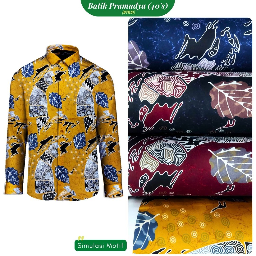 Jual Kain Batik Premium Meteran Katun Berkualitas Motif Kekinian Modern ...