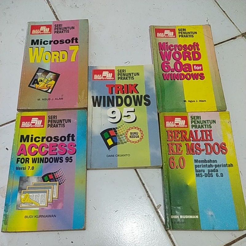 Jual Harga 1an Seri Penuntun Praktikum Beralih Ke Ms Dostrik Windows 95microsoft Access 