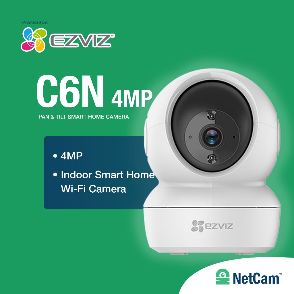 Jual EZVIZ C6N 4MP WIFI WIRELESS CAMERA CCTV SMART IP GARANSI RESMI ...