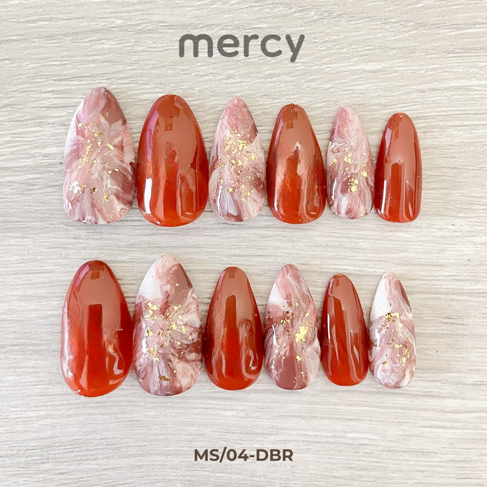 Jual Nail Art 3D MERCY Kuku Palsu Premium Marble Collection MERCY ...