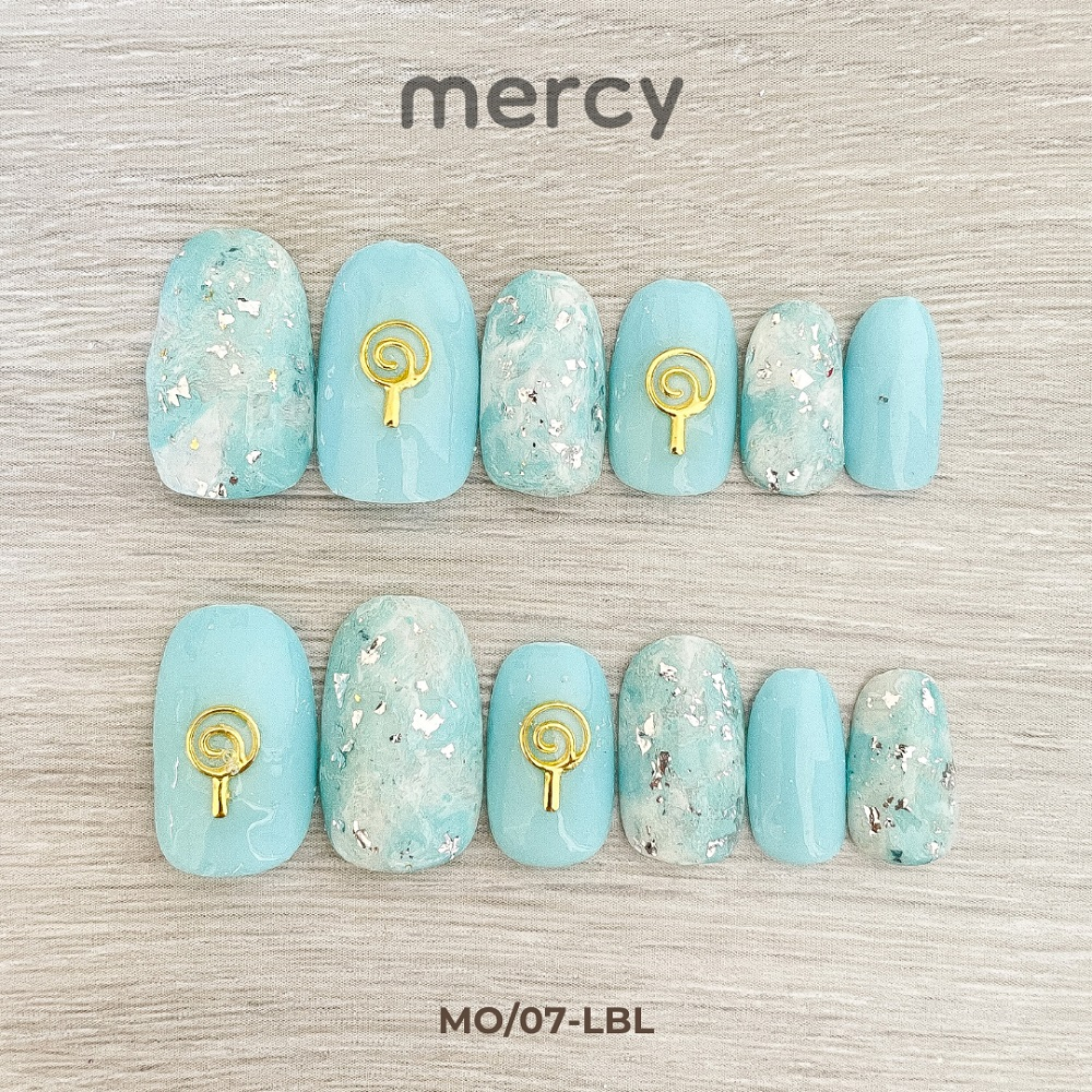 Jual Nail Art 3D Kuku Palsu Premium Marble Collection 2 MERCY | Shopee ...