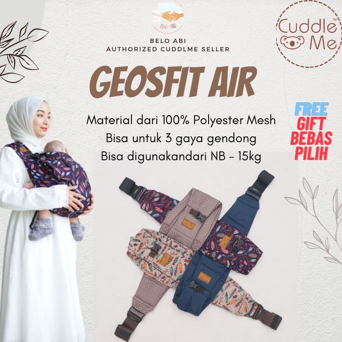 Jual Geosfit air CuddleMe gendongan bayi SNI cuddle me nyaman | Shopee ...