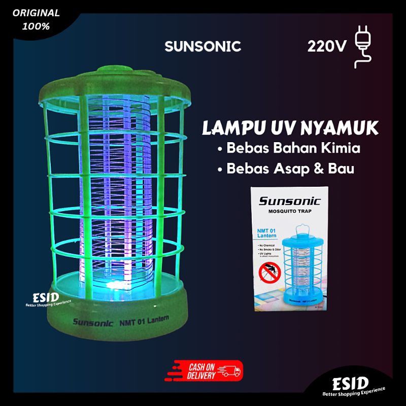 Jual Sunsonic by Hannochs Lampu UV Perangkap Nyamuk | Mosquito Killer ...