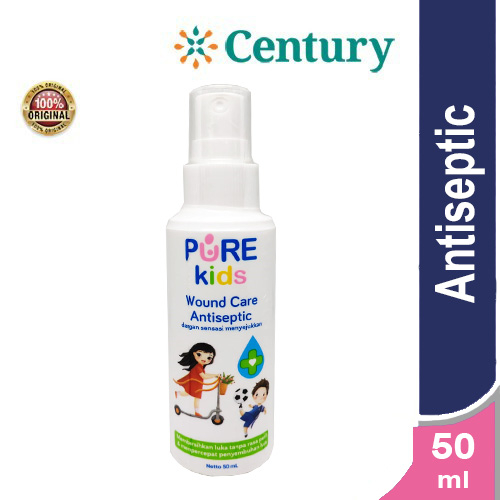 Jual PURE KIDS WOUND CARE ANTISEPTIC 50ML / P3K / ANTISEPTIK | Shopee ...