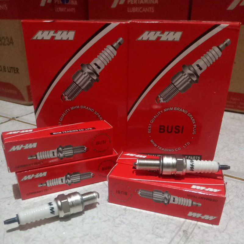Jual BUSI MOTOR MHM C7 -CPR6 (BISA UNTUK SEMUA JENIS MOTOR) | Shopee ...