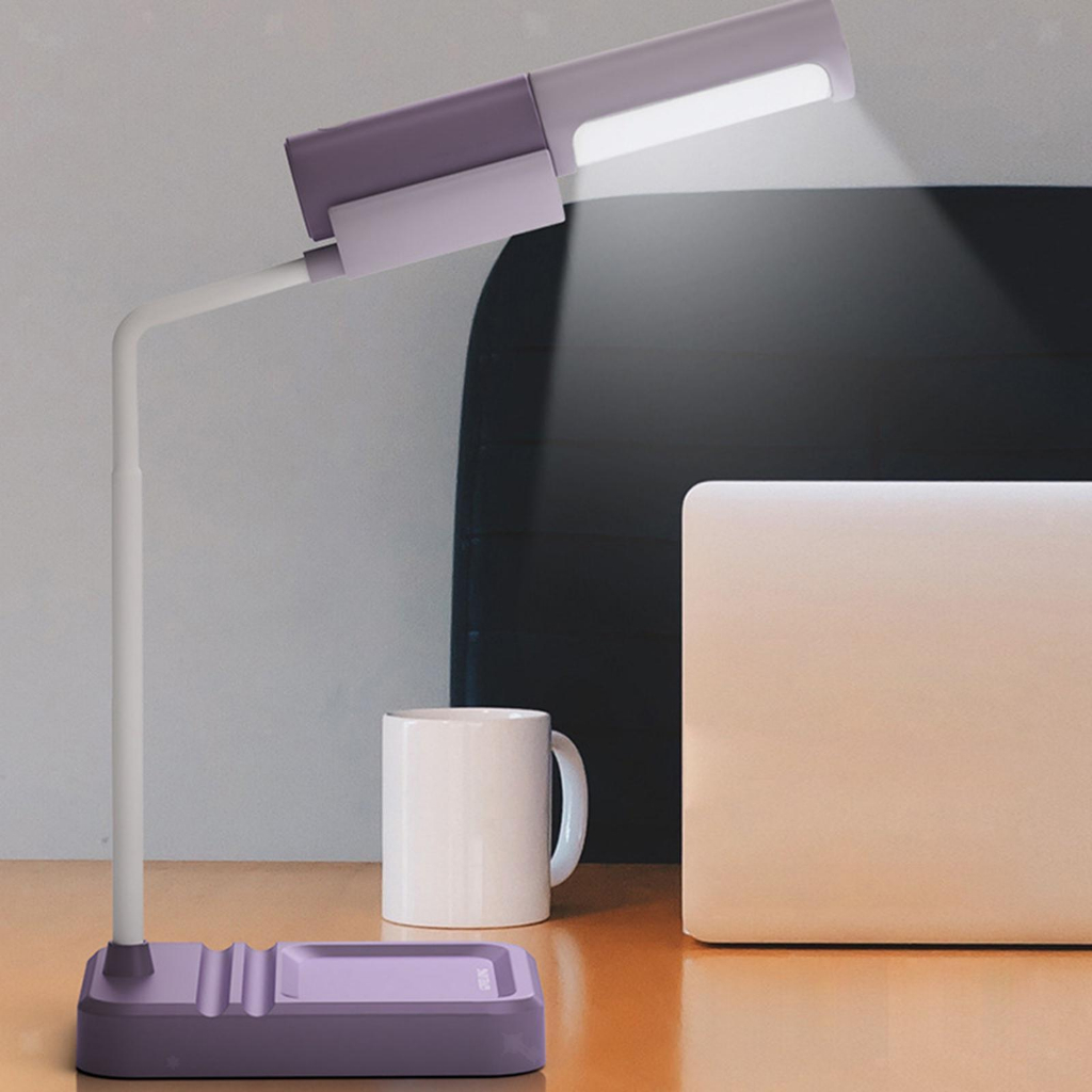 Jual Lampu Belajar Multifunction Table Lamp Portable USB Rechargeable ...