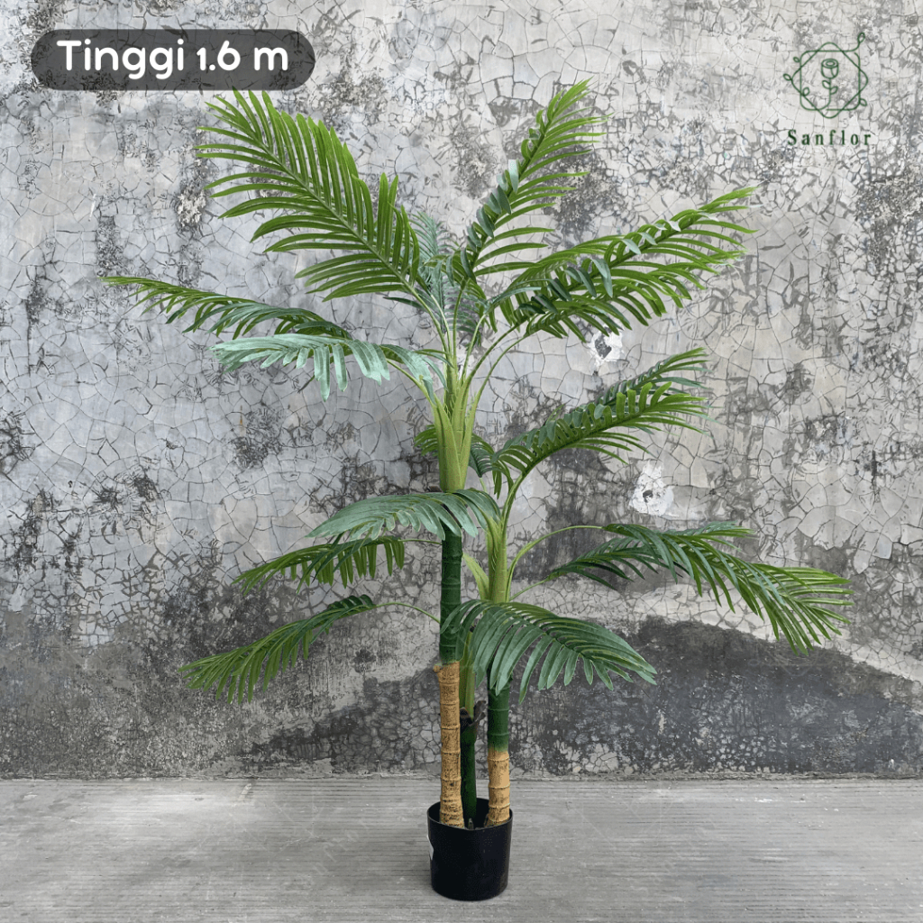 Jual ACAI PALM TREE ARTIFICIAL TINGGI 1.6 METER/ POHON PALEM PALSU ...