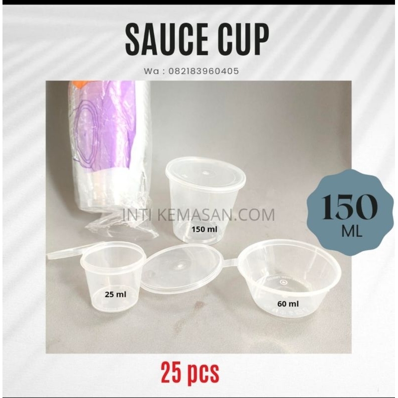 Jual cup saos 150 ml | Shopee Indonesia