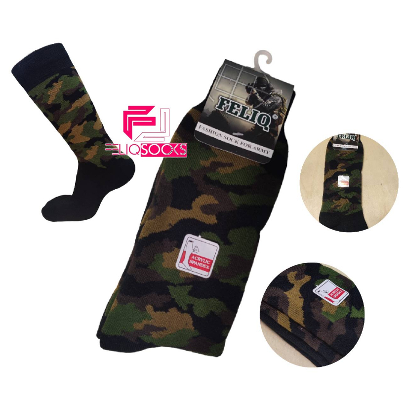 Jual Feliq, Kaos Kaki TNI Tebal Loreng | Shopee Indonesia Jual Feliq, Kaos Kaki TNI Tebal Loreng | Shopee Indonesia