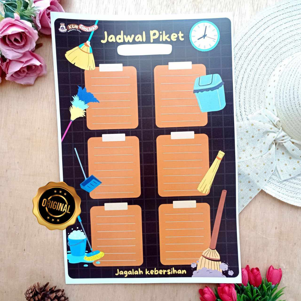 Jual Poster Jadwal Piket | Shopee Indonesia