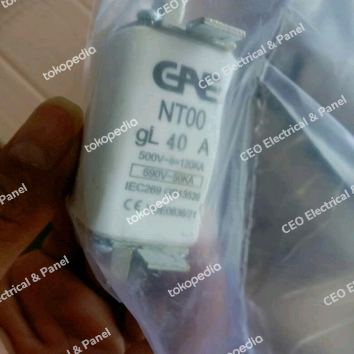 Jual fuse/sekring/fuse Links GAE NH/NT 00 10a/32a/35a/40a/50a/63a/80a ...