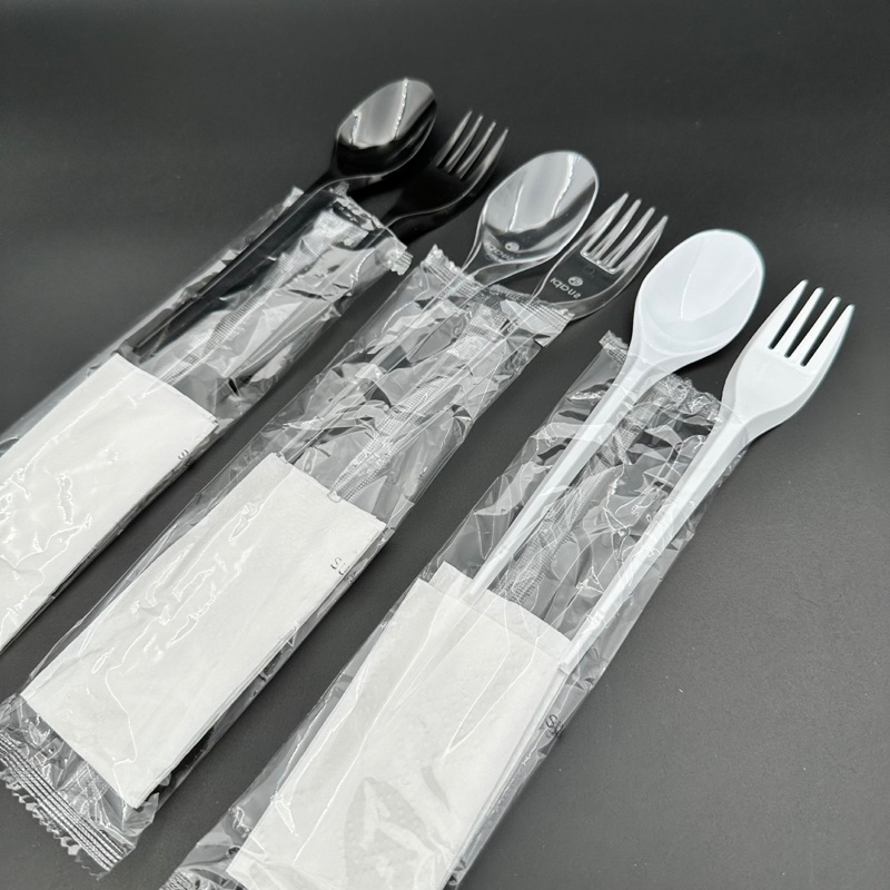 Jual Paket Sendok + Garpu + Tissue / Set Catering SUAPI | Shopee Indonesia