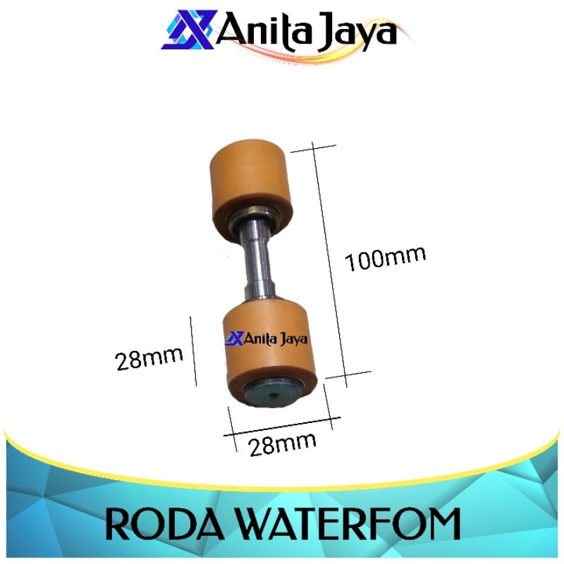 Jual roda waterfom water pom roller penuntun pintu pagar | Shopee Indonesia