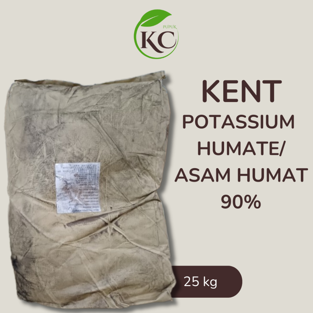 Jual KENT POTASSIUM HUMATE/ ASAM HUMAT/ HUMAD ACID 90% 25 KG | Shopee ...