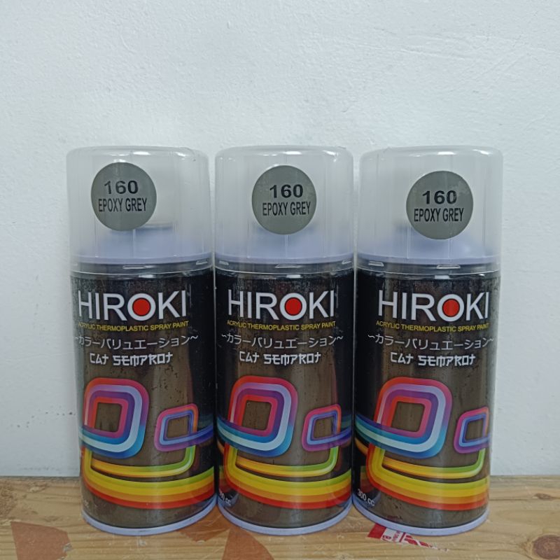 Jual pilok pilox cat semprot HIROKI 160 EPOXY GREY epoxy poxy cat dasar ...