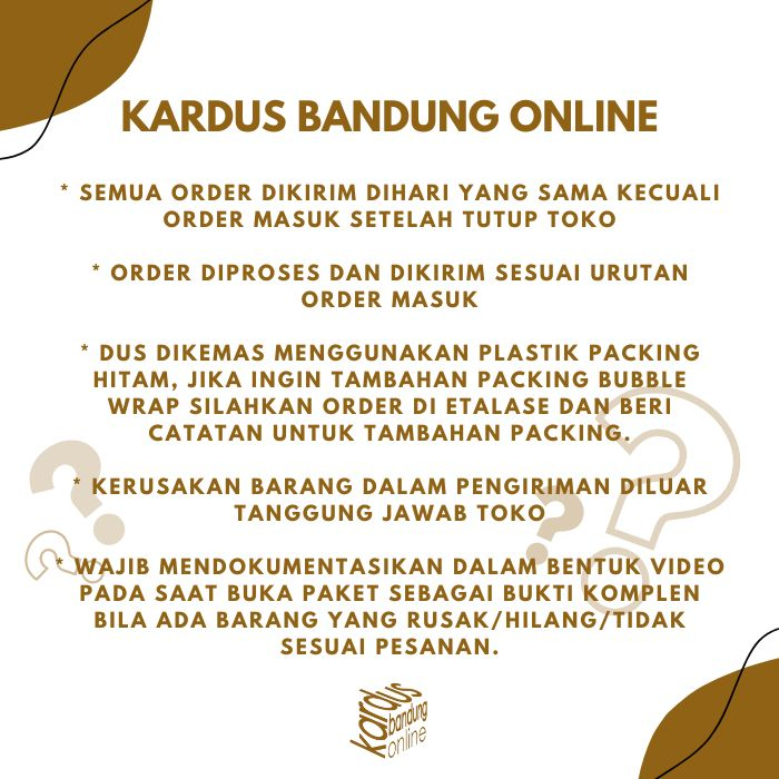 Jual Kardus Karton Dus Layer Lembaran Polos Uk. 60x40 BFlute Tebal 3 mm ...