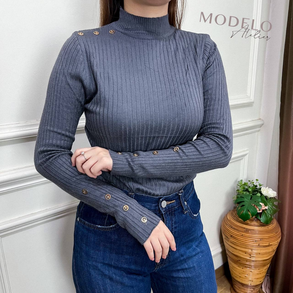 Jual Abby Knit Top IMPORT | Inner Inara / Atasan Wanita Cantik / Atasan ...