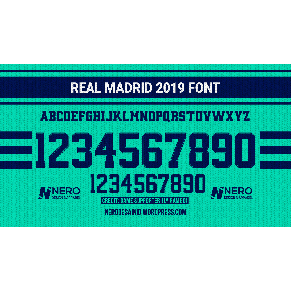 Jual Cetak Custom Nama dan Nomor Punggung Jersey Bola Voli Futsal Font ...