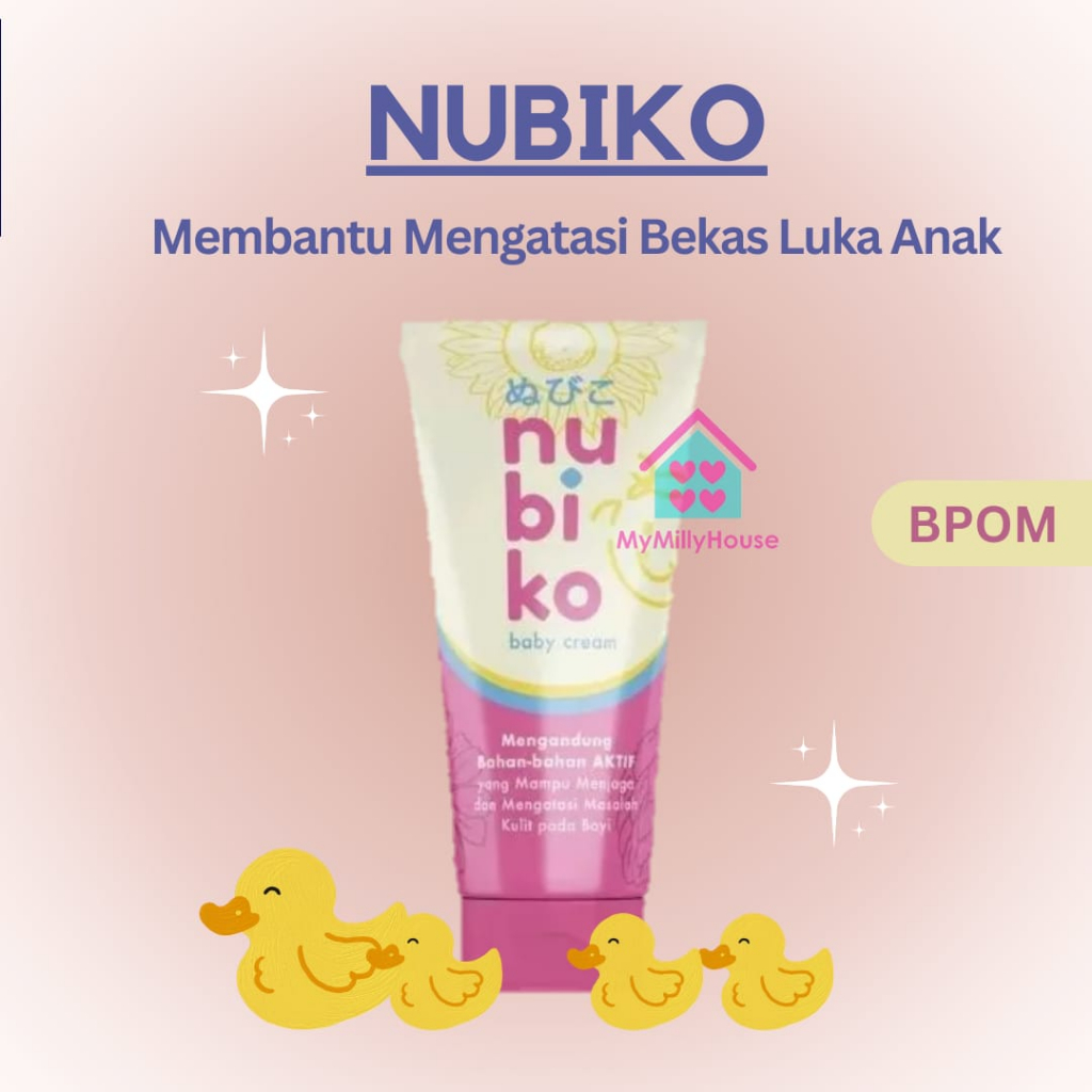 Jual Nubiko Skincare Cream Anak | Untuk Mengatasi Bekas Luka Anak ...